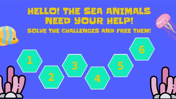 UNDER THE SEA ESCAPE ROOM | Genially
