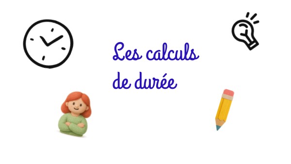 Les calculs de durée | Genially