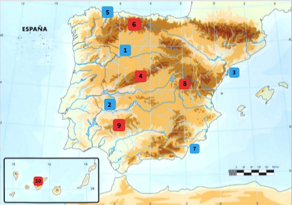 1 EX. MAPA D'ESPANYA FÍSIC I POLÍTIC L | Genially