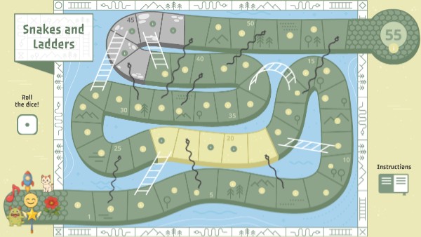 2F - SNAKES AND LADDERS - Present simple revision | Genially