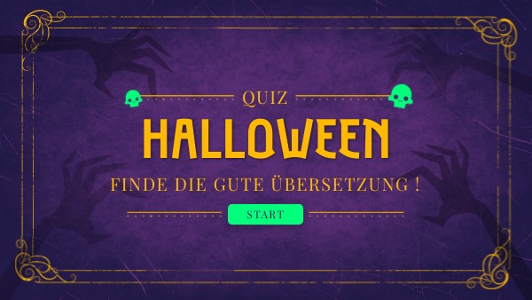 Copie - HALLOWEEN | Genially