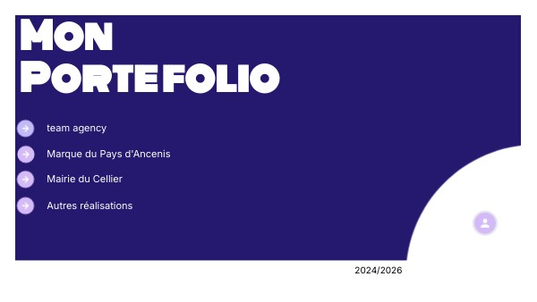 Mon porte folio | Genially