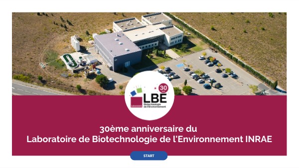 30ème anniversaire du Laboratoire de Biotechnologie de l'Environnement ...