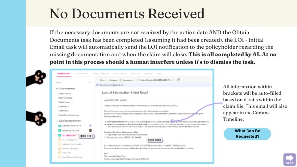 No Documents Received | Genially