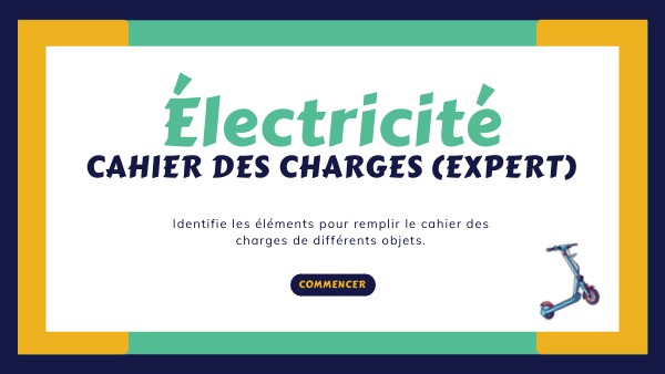 CdC Trotinette (expert) | Genially