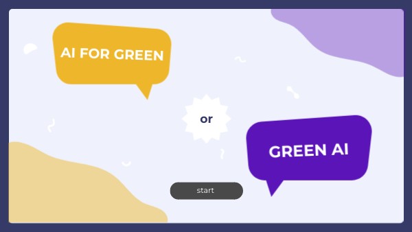 GREEN AI | Genially