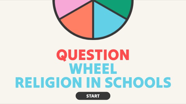 QUESTION WHEEL Religion in Schools | Genially