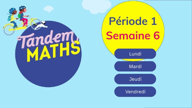 Période 1 semaine 6 | Genially