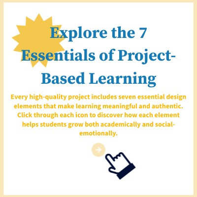 Explore the 7 Essentials of Project-Based Learning | Genially