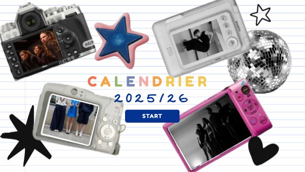 Calendrier 25-26 | Genially
