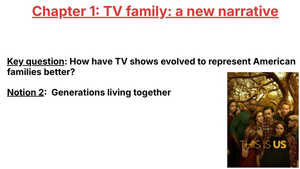 Copie - Copie - Chapter 1: TV Family | Genially