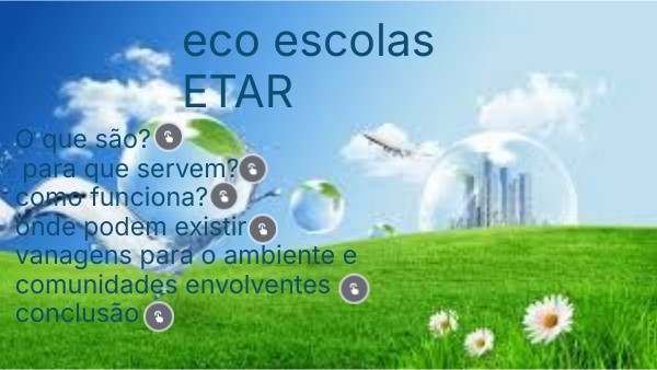 eco escolas ETAR | Genially
