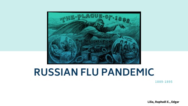 russian flu pandemic | Genially