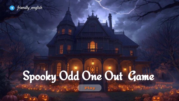Spooky Odd Onn Out | Genially