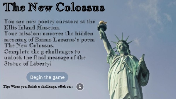 The New Colossus | Genially