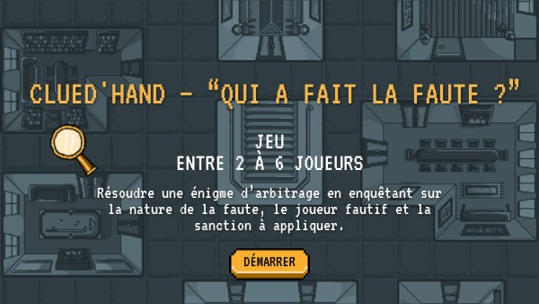 Clued'Hand – “Qui a fait la faute ?” | Genially