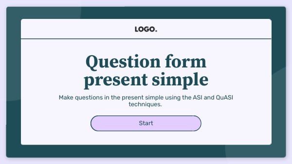 Question form present simple | Genially