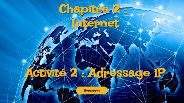 Chap 2 - Act 2 : Adressage IP | Genially
