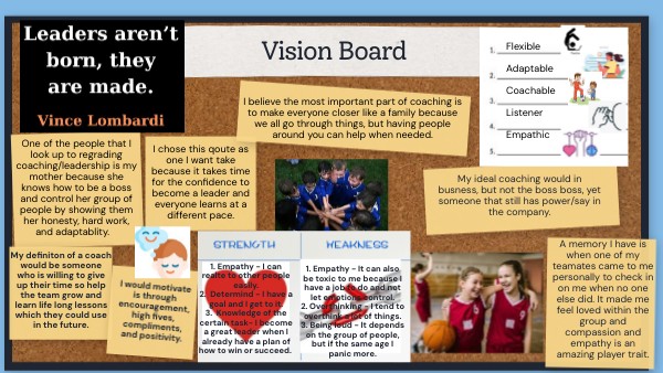 Vision Board | Genially