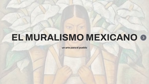 El Muralismo Mexicano Genially
