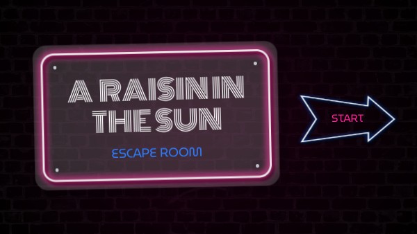 A Raisin the Sun Escape Room | Genially