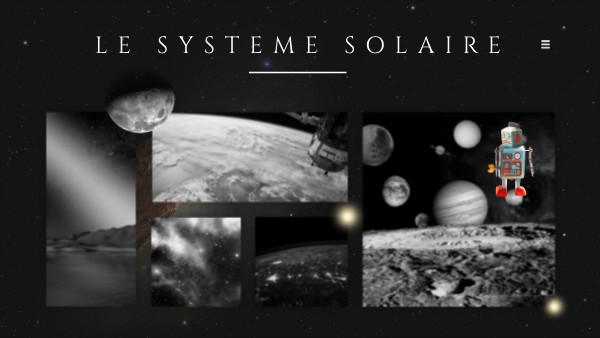 LE SYSTEME SOLAIRE | Genially