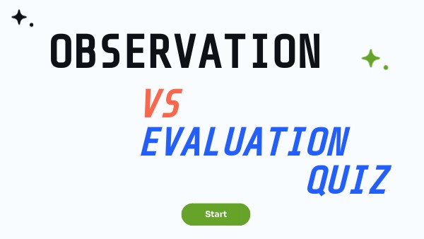 Observation | Genially