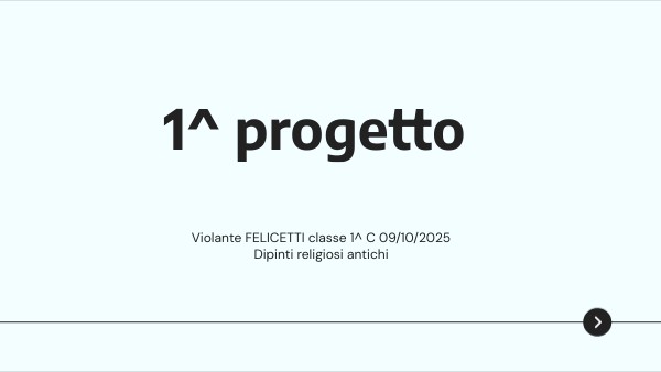 1^ progetto | Genially