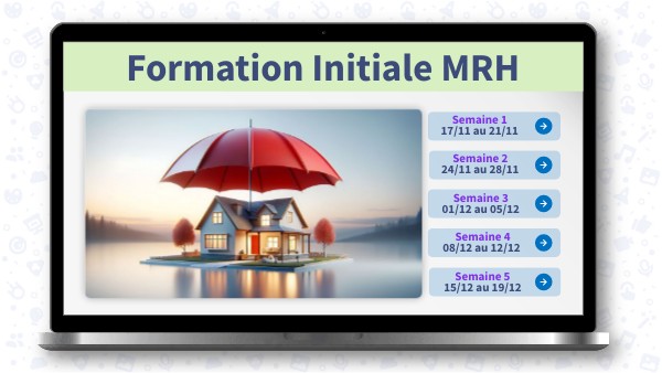 Formation initiale MRH - Novembre 2025 | Genially