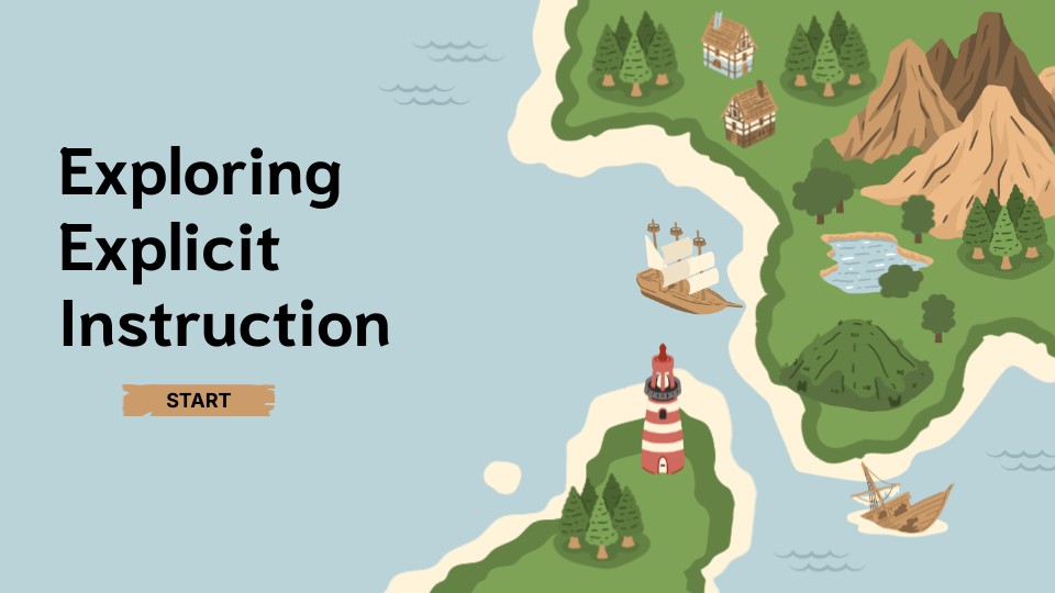 Opening Slides Exploring Explicit Instruction | Genially