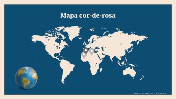 Mapa cor-de-rosa | Genially