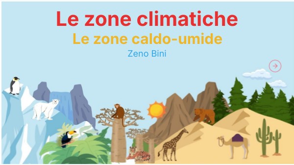 Le zone caldo-umide | Genially