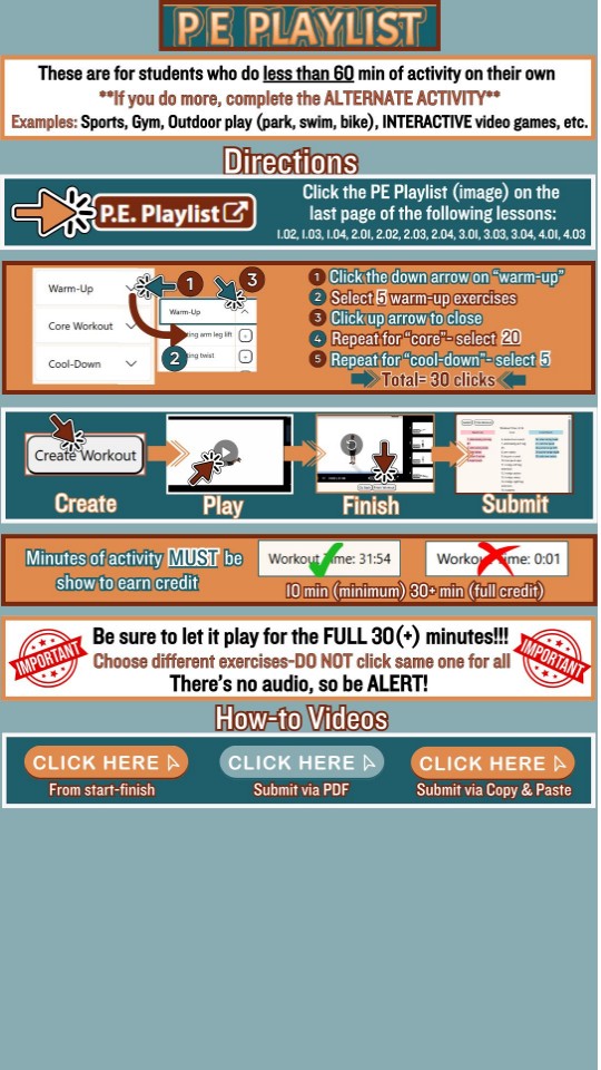 Genially_copy - PE Playlist Help | Genially