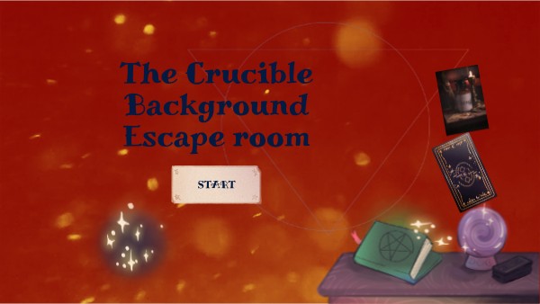 The Crucible Background Escape room | Genially