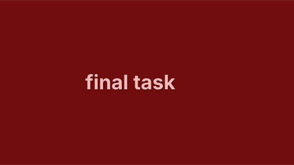 final task | Genially