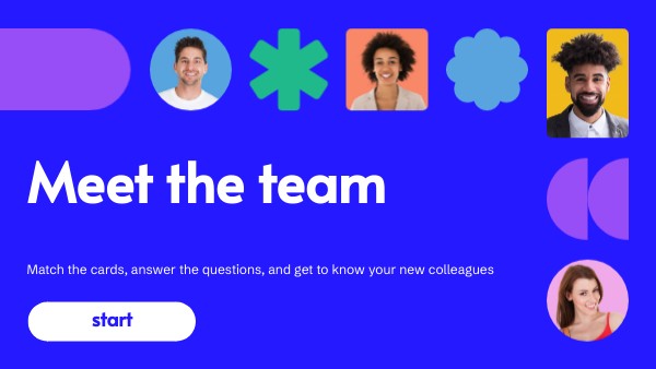 Meet the team | Genially