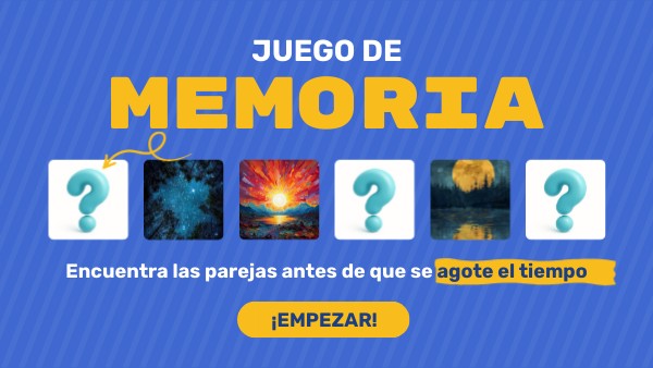 MEMORAMA DÍA Y NOCHE | Genially