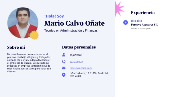 Mario Calvo Oñate | Genially
