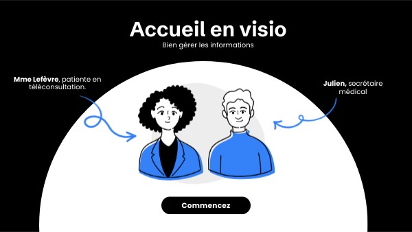 Accueil en visio | Genially