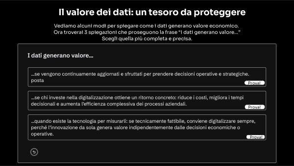 1.1.1.3.2. scelta multipla | Genially