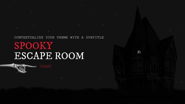 Spooky Escape room | Genially