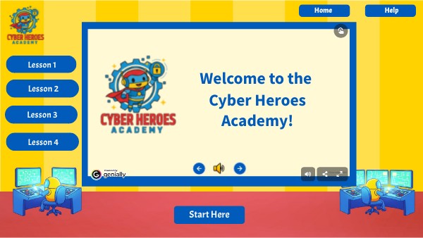Cyber Heroes Academy Prototype | Genially