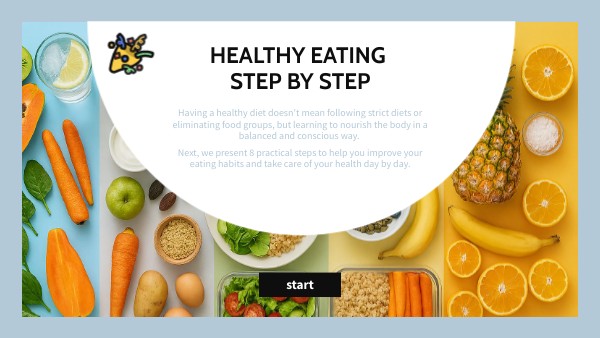 Healthy Eating Step by Step | Genially