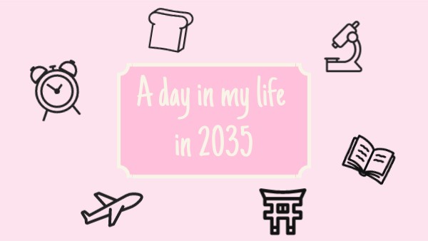A day in my life in 2035 | Genially