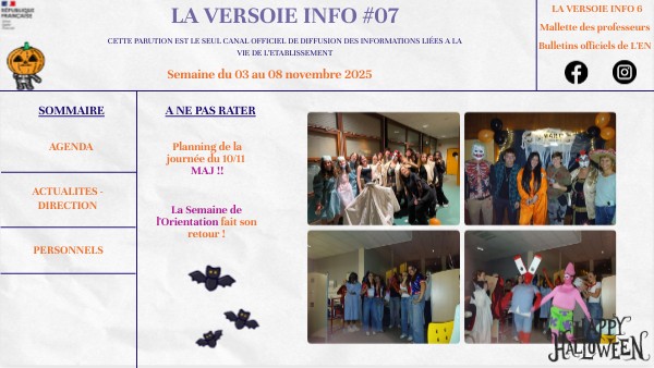 La Versoie INFO #07 | Genially