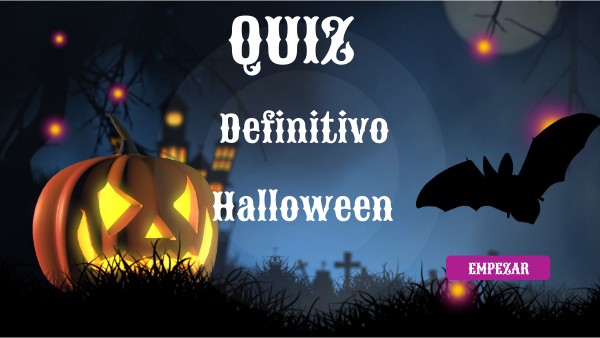 Quiz de halloween definitivo | Genially