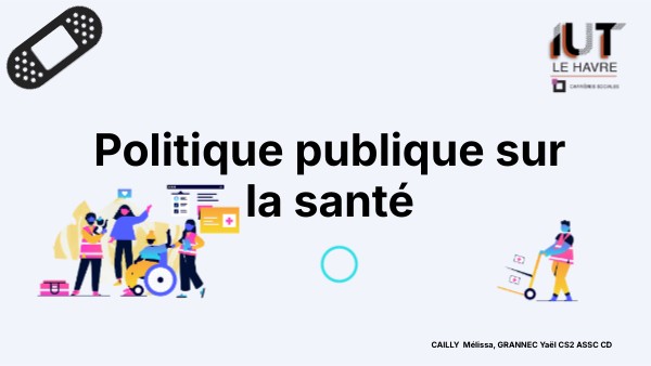 Politique publique sur la santé | Genially