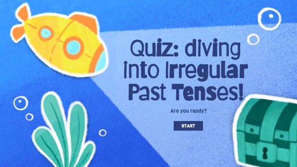 irregular verbs quiz | Genially