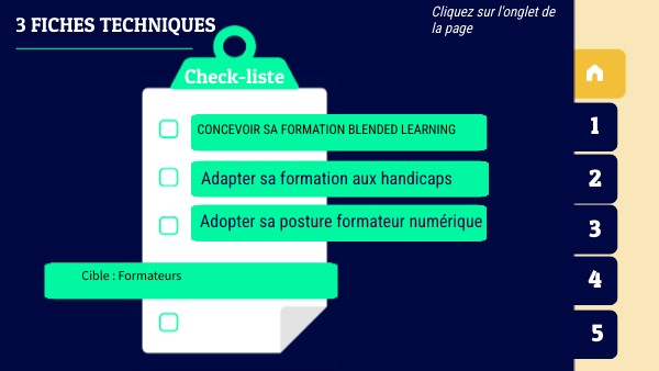 Les fiches techniques Formateurs | Genially