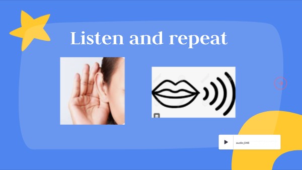 Anglais semaine 7 jour 1 | Genially